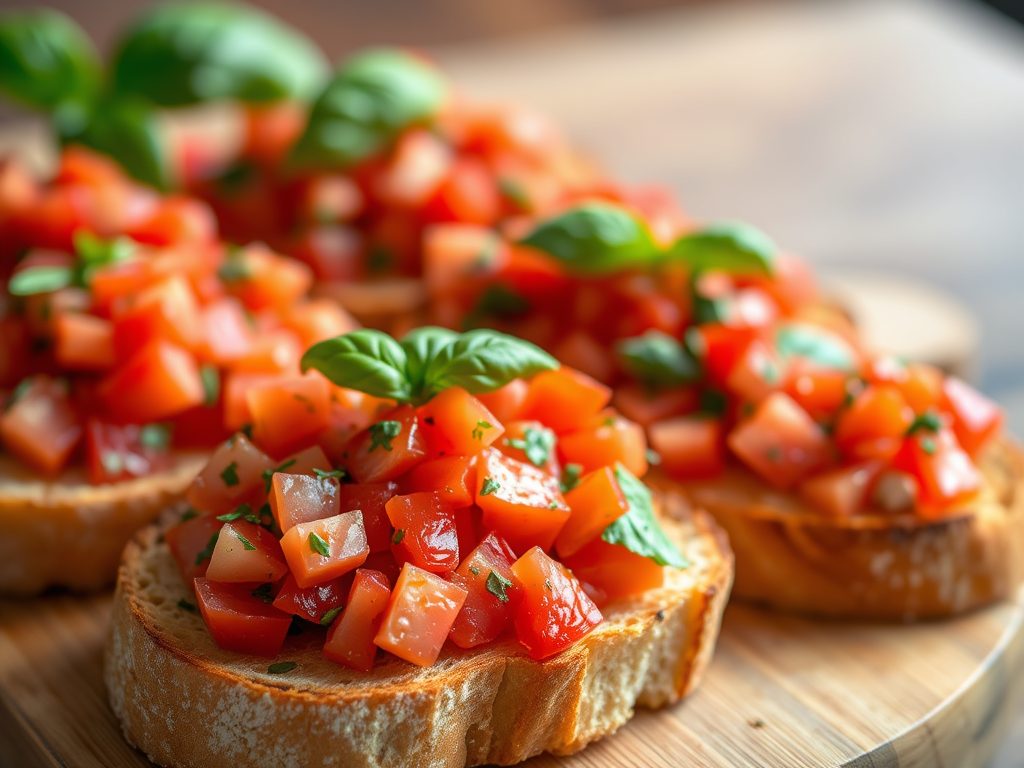 Quick & Easy Tomato Bruschetta - DIY Jessica
